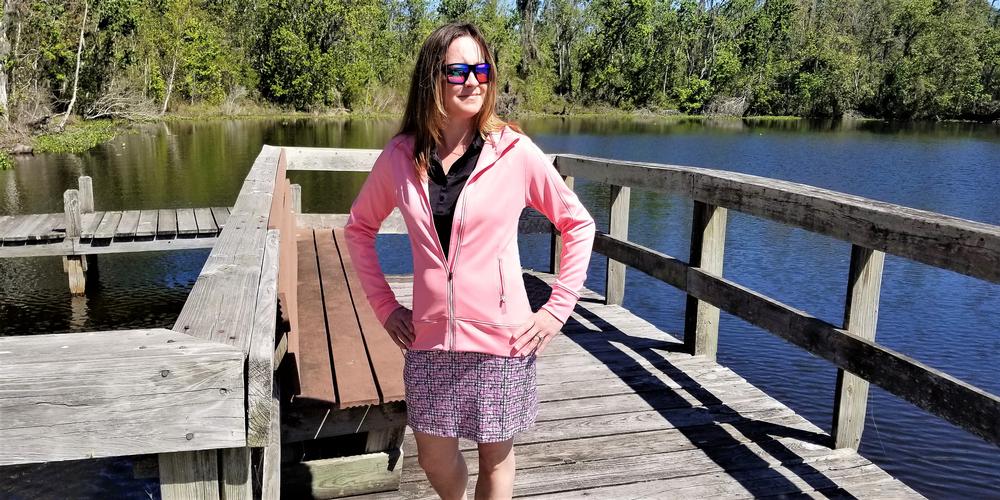 Kate Lord and Ahead Golf Apparel By David Theoret